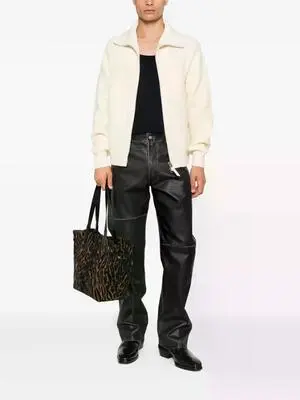 TOM FORD High-neck Zip-front Sweater
