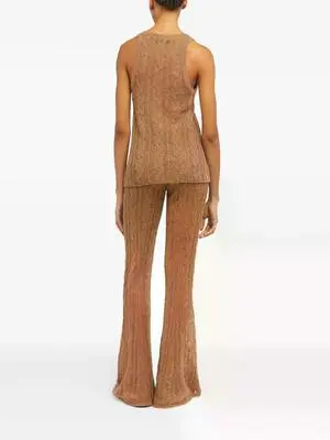 Alanui Cable-knit Tank Top