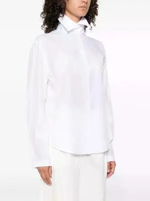 Alberta Ferretti Button-down Cotton Shirt