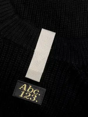 ADVISORY BOARD CRYSTALS Ribbed Crewneck Sweater