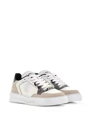 Roberto Cavalli Colour-block Low Top Sneakers