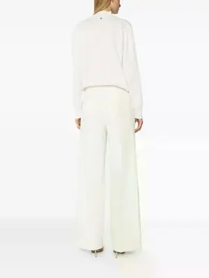 GENNY High-neck Puff-sleeve Sweater