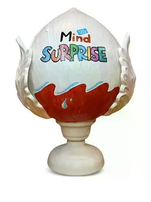 VJ’S MIND Surprise Xl Ornament - White