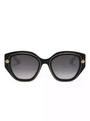 Roberto Cavalli Statement Cat-eye Sunglasses - Black
