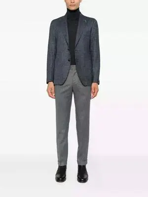 Tagliatore Speckled Weave Two-button Jacket