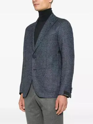 Tagliatore Speckled Weave Two-button Jacket