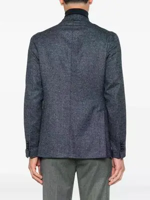 Tagliatore Speckled Weave Two-button Jacket
