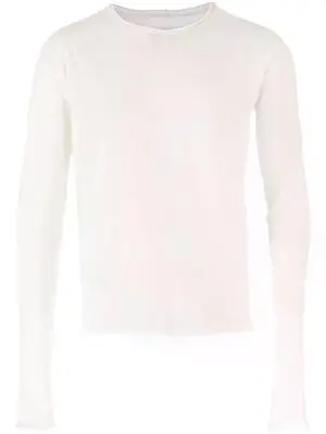 LECLAIREUR Tie-dye Cotton Sweater - White