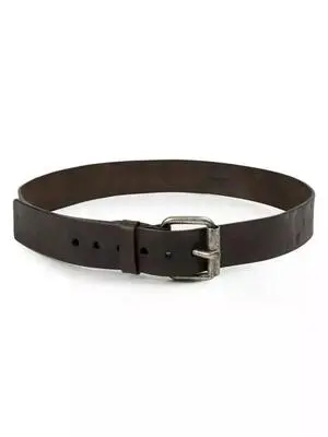 SCUNZANI IVO Classic Leather Belt - Brown