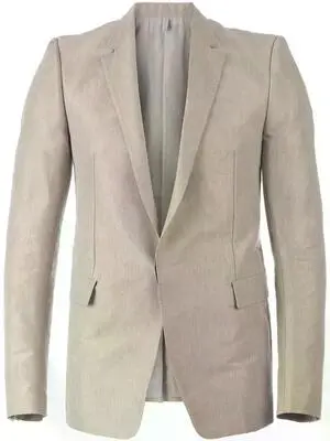 DEEPTI Classic Blazer With Concealed Button Fastening