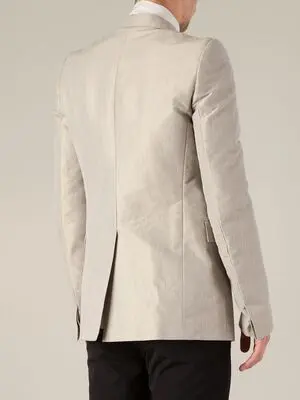 DEEPTI Classic Blazer With Concealed Button Fastening