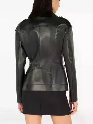 Roberto Cavalli Leather Biker Jacket