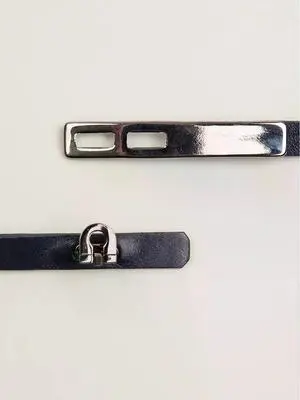 Maison Ullens Slim Leather Belt