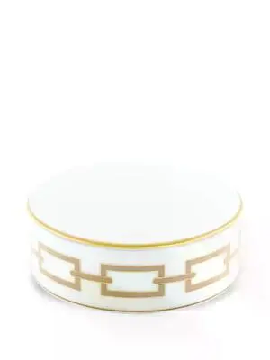 GINORI 1735 Catene Chain-link Trinket Box - White