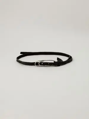 GOTI Loop Buckle Leather Belt