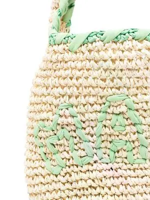 Marni Nassa Woven Shoulder Bag - Neutrals