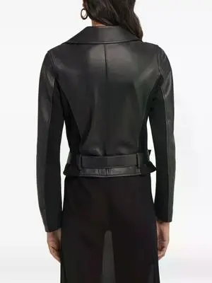 Roberto Cavalli Leather Biker Jacket