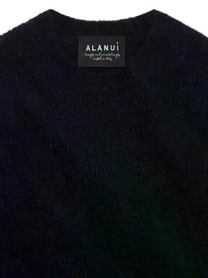 Alanui Crew-neck Cashmere-silk Blend Sweater