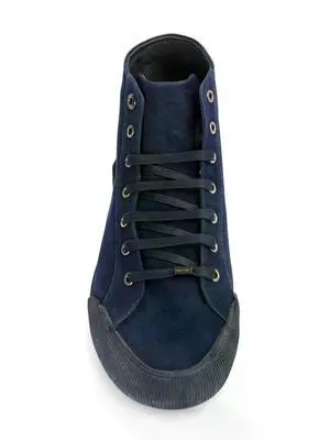 LANVIN Corduroy Canvas Sneakers