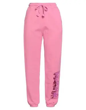 DISCLAIMER Cotton Fleece Track Pants - Fuchsia