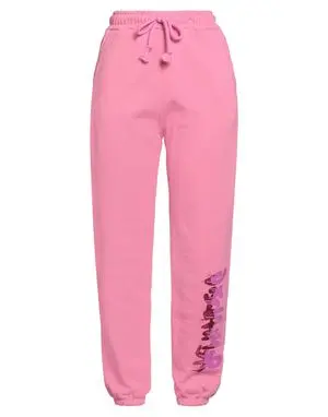 DISCLAIMER Cotton Fleece Track Pants - Fuchsia