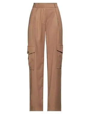 CRISTINAEFFE Flannel Cargo Pants Beige