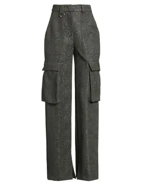 LIU •JO Cargo Pants With Lace Detail