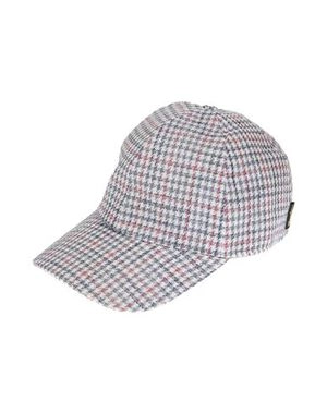Borsalino Woven Baseball Cap - Navy