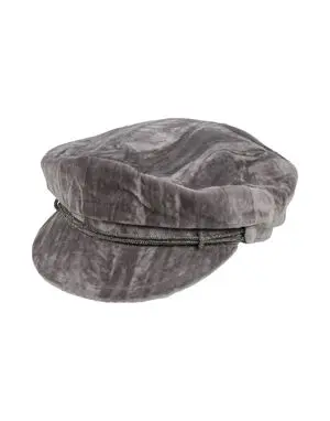 Borsalino Cotton Velvet Flat Cap