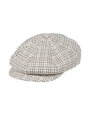 Borsalino Flat Cap Linen Cotton