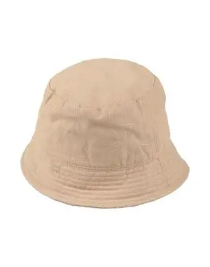 Borsalino Cotton Canvas Bucket Hat - Beige
