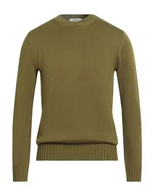 Alpha Studio Wool Crewneck Sweater - Green