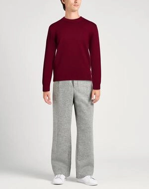 Alpha Studio Crewneck Wool Sweater - Red