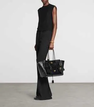 Balenciaga Silk Jacquard License Top