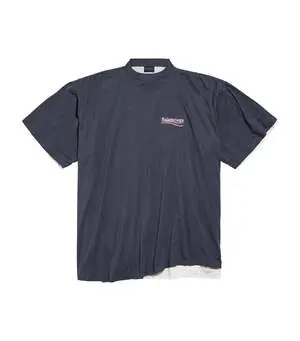 Balenciaga Stretch-cotton Double T-shirt