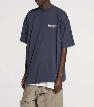 Balenciaga Stretch-cotton Double T-shirt