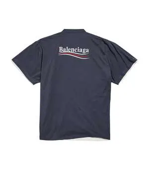 Balenciaga Stretch-cotton Double T-shirt