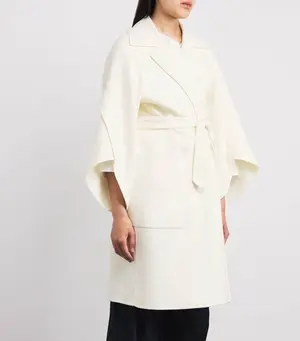 Max Mara Wool-cashmere Wrap Coat