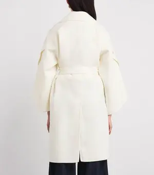 Max Mara Wool-cashmere Wrap Coat