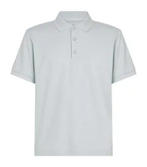 Rag & Bone Rag & Bone Stretch Pique Polo Shirt Blue