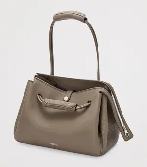 Loewe Grained Leather Madrid Shoulder Bag - Brown