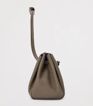 Loewe Grained Leather Madrid Shoulder Bag - Brown