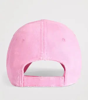 Balenciaga Vip Baseball Cap - Brown