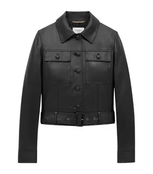 Saint Laurent Leather Jacket