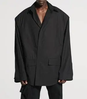 Balenciaga Oversized Cotton Blazer