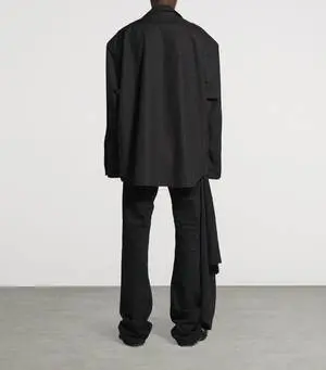 Balenciaga Oversized Cotton Blazer