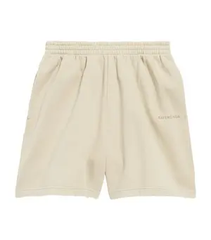 Balenciaga Logo Shorts For Women