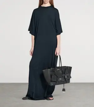 Balenciaga Cocoon Maxi T-shirt Dress
