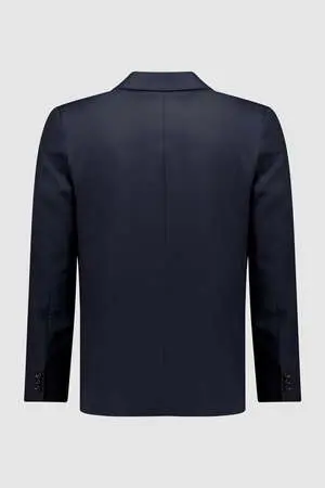 AUTORE Connery Wool Jacket - Blue Navy