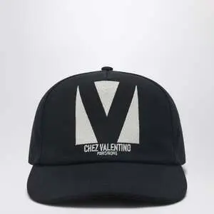 Valentino Garavani Chez Baseball Cap - Black